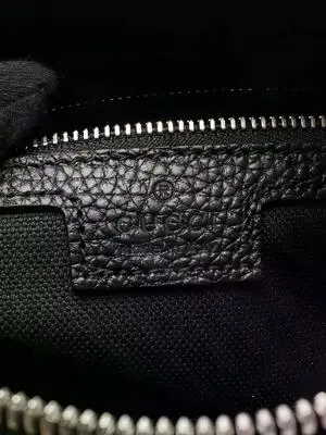 Gucci 2020s Web-stripe Leather Shoulder Bag