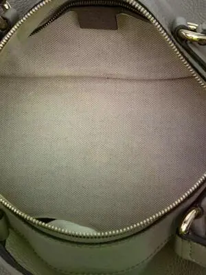 Gucci Pebbled Calfskin Soho Cellarius Boston Bag