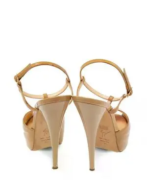 GIUSEPPE ZANOTTI 135mm Peep-toe Sandals