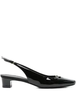 FERRAGAMO 40mm Cut-out Slingback Pumps