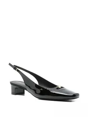 FERRAGAMO 40mm Cut-out Slingback Pumps