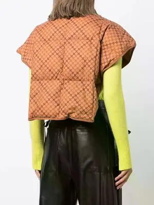 Celine Padded Plaid Bolero