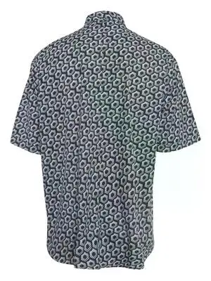 Giorgio Armani Hexagon-print Shirt