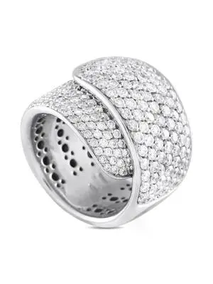 DAMIANI 18k White Gold And Diamond Ring