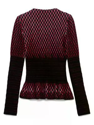 Alaïa 2000s Full-jacquard Sweater