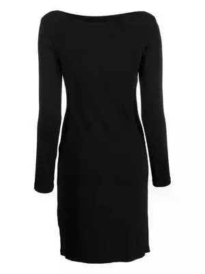 Versace 2000s V-neck Fitted Dress