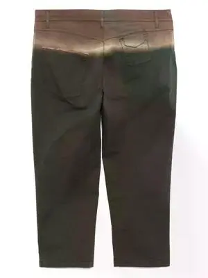 Prada Ombré Cropped Trousers