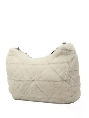 Prada Quilted Shearling Crossbody Bag