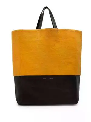 Celine Vertical Cabas Tote Bag - Orange