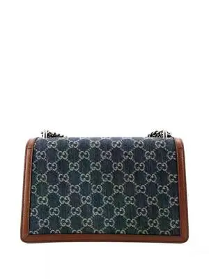 Gucci Dionysus Gg Denim Shoulder Bag - Blue
