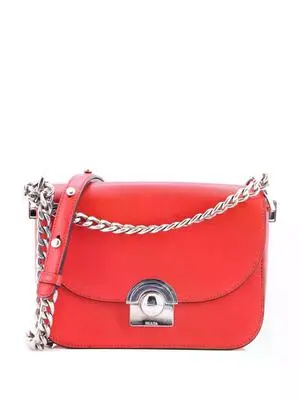 Prada Arcade Chain Flap Bag Glace Calf Shoulder Bag