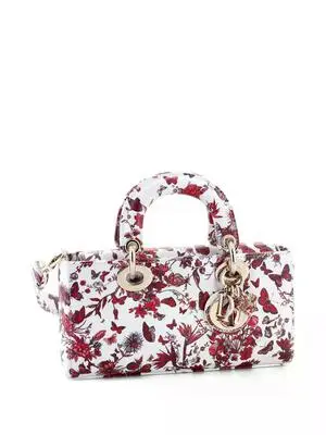 Dior Lady D-joy Printed Leather Small Satchel