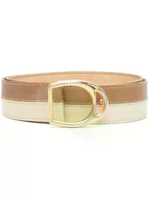 GUCCI Gucci Pre-Owned 1970s Patchwork Leather Belt