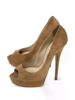 JIMMY CHOO 150mm Dahlia Pumps - Brown