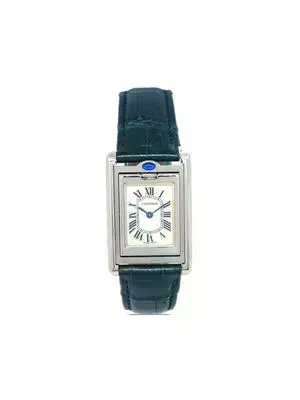 CARTIER 1980-1990 Tank 22mm - Green