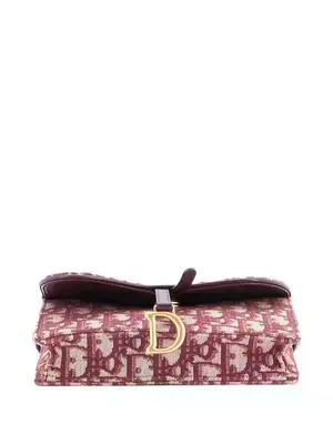 Dior Saddle Rectangular Oblique Canvas Belt Bag