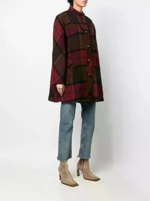 A.N.G.E.L.O. VINTAGE CULT 1970s Plaid Wool Coat