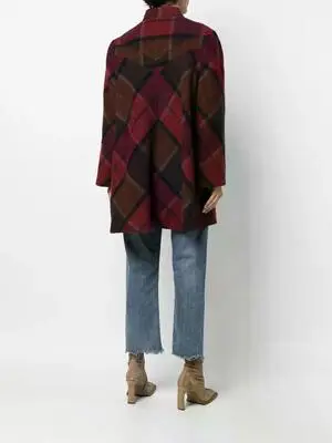 A.N.G.E.L.O. VINTAGE CULT 1970s Plaid Wool Coat