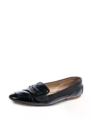 TOD'S Patent-finish Leather Loafers
