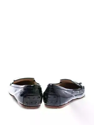 TOD'S Patent-finish Leather Loafers