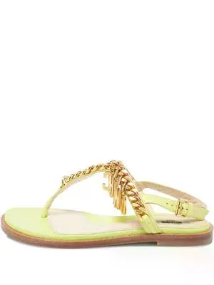 Moschino Metallic Sandals For Women