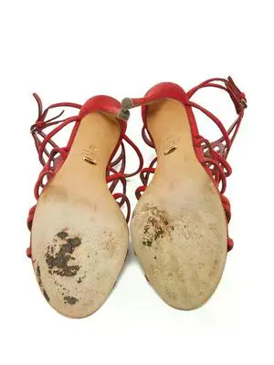 SERGIO ROSSI 110mm Cut-out Sandals