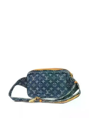 LOUIS VUITTON 2007 Monogram Denim Belt Bag