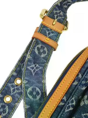 LOUIS VUITTON 2007 Monogram Denim Belt Bag