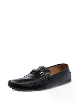 TOD'S Leather Loafers - Black