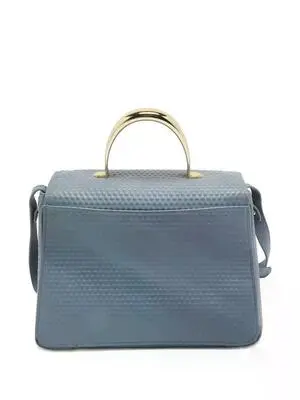 AIGNER Genoveva Leather Top-handle Bag - Blue