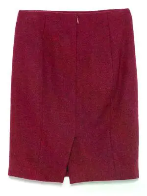 John Galliano 1990s Wool Skirt