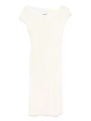 Prada Rosette Midi Dress