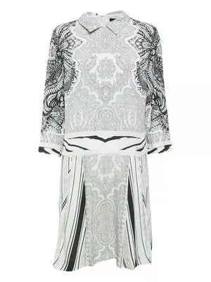 Roberto Cavalli Collared Day Dresses