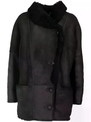 A.N.G.E.L.O. VINTAGE CULT 1980s Shearling-trim Coat
