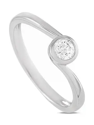 LB EXCLUSIVE 14k Gold Diamond Ring - White