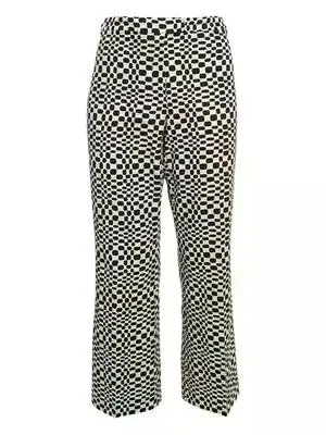 Max Mara Graphic-print Trousers