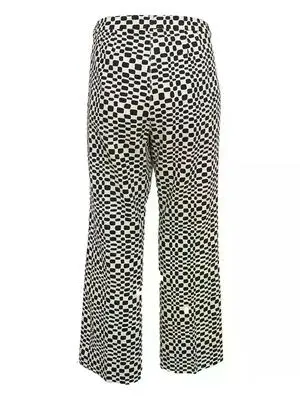 Max Mara Graphic-print Trousers