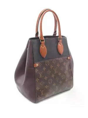 LOUIS VUITTON Monogram Fold Mm Tote Bag