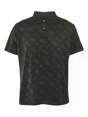 BOSS Geometric-pattern Polo Shirt