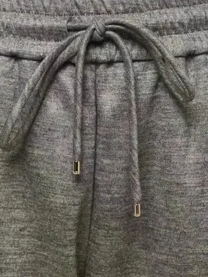 Carolina Herrera Vintage Drawstring Cuffed Trousers