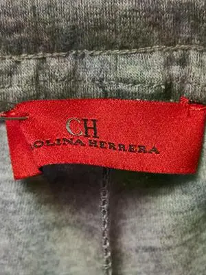 Carolina Herrera Vintage Drawstring Cuffed Trousers