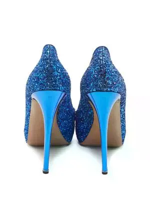 NICHOLAS KIRKWOOD 120mm Glitter-embellished Platform Pumps