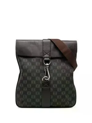 Loewe Anagram Coated Canvas Crossbody Bag - Brown