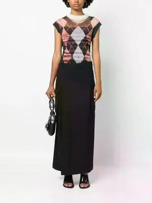 JEAN PAUL GAULTIER 2000s Wrap-design Trouser Skirt