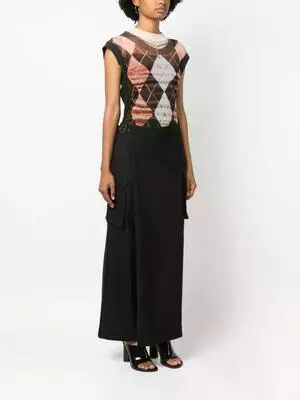 JEAN PAUL GAULTIER 2000s Wrap-design Trouser Skirt