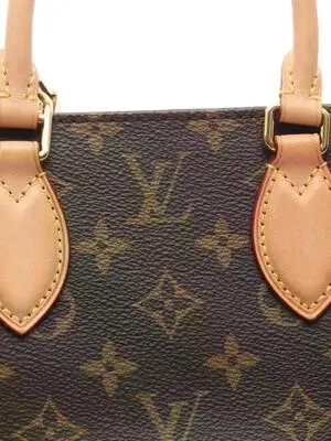 LOUIS VUITTON 2021 Plat Bb Monogram Tote Bag