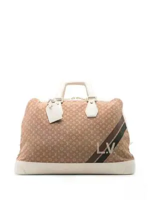 LOUIS VUITTON 2005 Mini Lin Initiales Isfahan Tote Bag