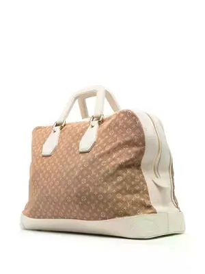 LOUIS VUITTON 2005 Mini Lin Initiales Isfahan Tote Bag