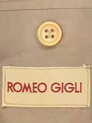 ROMEO GIGLI 1990s Single-breasted Wool Coat