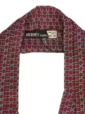 Hermès Patterned Scarf